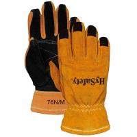 China NFPA1971 Washable Firefighter Gloves Cow Split Shell SEI for sale