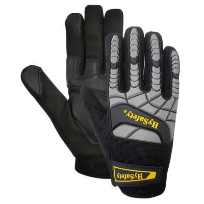 China TPR-Handschoenen van het effectsporten van Gloves Anti van de Gewrichtsbescherming de Op zwaar werk berekende Mechanische for sale