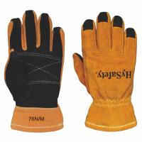 China NFPA1971 Washable Firefighter Gloves Cow Split Shell SEI for sale
