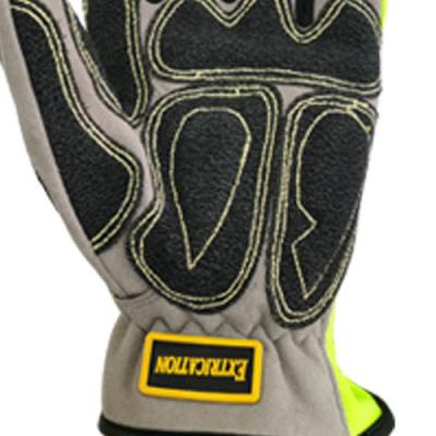 중국 높은 눈에 보이는 글라스파이버 구조 구출 글러브는 터틀넥 커프스를 엘라스티치즈드 판매용