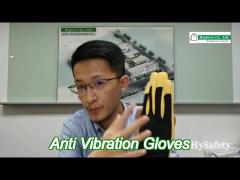 high abrasion level 4 anti vibration gloves for strimming size 7 to size 10