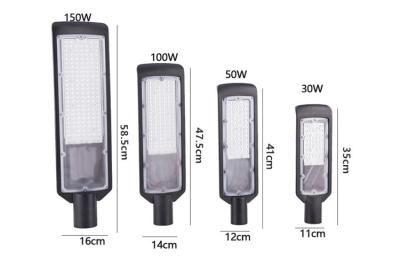 China Openluchttuin Geleide Straatlantaarn Waterdichte 100W 150W Te koop