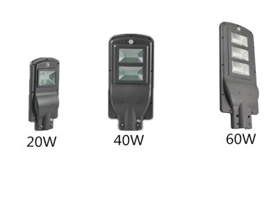 China ABS Materials Intelligent Solar Powered LED Street Lights Solar Panel Polysilicon for sale