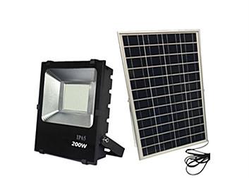 China 200 Watt Outdoor Solar Powered Led Flood Light High Lumen Warranty 2 Years for sale