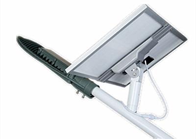 China 50W 100W COB Solar Powered LED Street Lights High Brightness 110lm - 120lm / W for sale