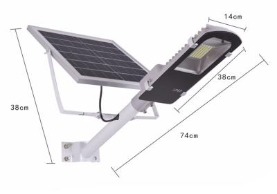 Chine Réverbères menés solaires commerciaux avec le panneau solaire à vendre
