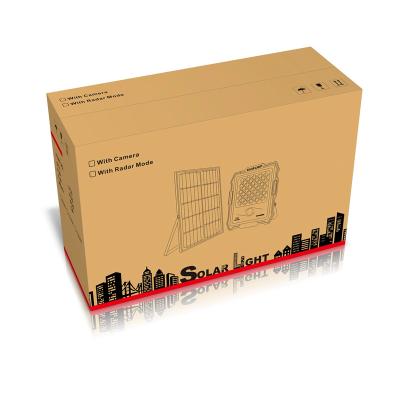 China 100w 200w 300w 400w Solar Powered LED Street Lights WIFI 4G Control CCTV Camera for sale