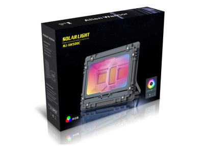 China 60w 100w 200w 300w 500w 800w RGB Solar Led Flood Light With Remote Control for sale