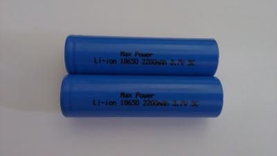 China 18650 Akku-hohe Rate 5C 10C 2200mAh 3.7V Lihtium Ionencer-UL zu verkaufen