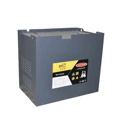 China Toyota, Hyster, Crown forklift battery box 48V 535AH Lithium Ion phosphate Lifepo4 Battery box for sale