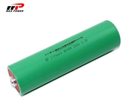 China 46160 22Ah 3.2V Lithium LiFePO4 Battery Cell 110Ah Discharge for sale