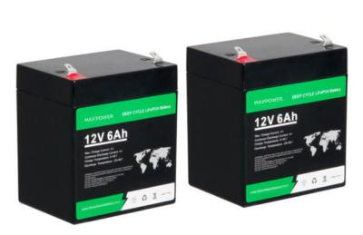 China Deep Cycle Rechargeable Lithium-ion Lifepo4 Battery 12V 12.8V 24V 6ah 7ah 9ah 12ah 14ah 28ah 30ah for sale