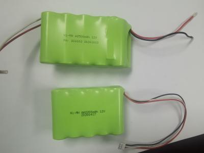 China Batería AA 12V AA2000mAh 12V 2200mAh suministro de energía de emergencia personalizado en venta