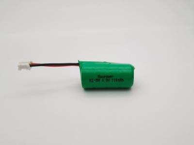 Cina Pacco batteria a bottone Ni-MH ricaricabile da 110mAh 4,8V Ni-MH Batteria a bottone 4,8V 110mAh in vendita