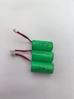 중국 충전식 110mAh 4.8V Ni-MH 버튼 배터리 팩 NiMH 버튼 배터리 4.8V 110mAh 판매용