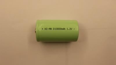 China Consumer D10000mAh 1.2V Rechargeable Batteries High Cap ROHS UL for sale