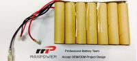 China Customized NiCd Sub C Battery Packs for sale