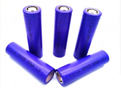 China 3000mAh 3.7V INR18650 high discharge platform Lithium Ion Rechargeable Battery For Digital Products with KC CB UL for sale