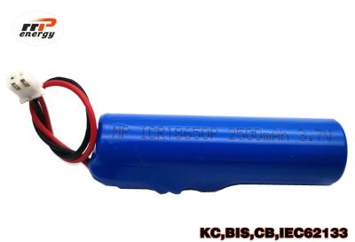 중국 파란 재충전용 Li 이온 건전지 팩 INR18650 3.7V 2500mAh 1000배 주기 생활 판매용