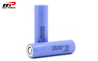 중국 3.7V 2900mAh 재충전용 리튬 중합체 건전지 INR18650 29E 콜럼븀 IEC 승인 판매용