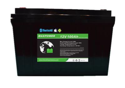 China RV Boat Marine Solar lifepo4 pack 12v 100Ah 120ah 200Ah lithium battery for sale