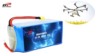 중국 20C 30C 22.2V 22Ah 리튬 폴리머 배터리 충전지 판매용