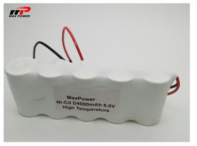 Китай 500 батарей циклов 6.0V 4000mAh NiCd перезаряжаемые продается