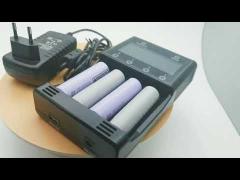 Lithium Ion LCD Battery Charger Touch Screen ABS Plastic