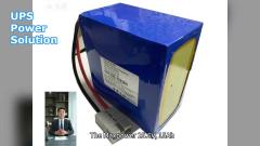 25.6V 15Ah 384W lifepo4 reachargeable battery pack for UPS