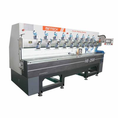 China 2.5m Length 2m/Min Acrylic Edge Polishing Machine With Marble Body for sale