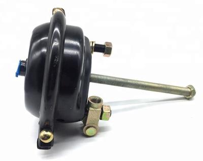 China Black Single Brake Chamber , Semi Trailer Air Brake Systems Standard Size for sale