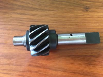 China Custom steel shaft,gear shaft, transmission spare parts,straight gear, bevel gear, spiral gear , gear shaping for sale