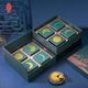 China C2S Paper Gift Packaging Box PMS Mooncake Gift Box Packaging for sale
