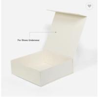 China Custom Printed Cardboard Folding Boxes Ribbon Clothes Gift Paper Box Biodegradable for sale