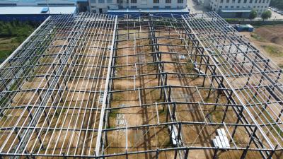 China Q235B Steel Structure Building Prefabricated Steel Construction With Insulation Panel for sale