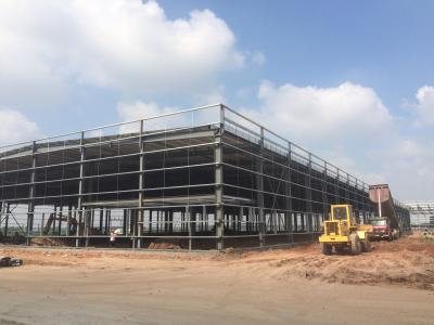 Cina Costruzione di laboratori prefabbricati in metallo per colonne di travi di acciaio su misura in vendita