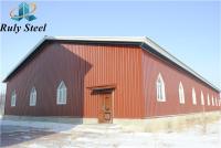 Quality Warehouse Prefabricated Steel Structure Frame With Sandwich Panels for sale