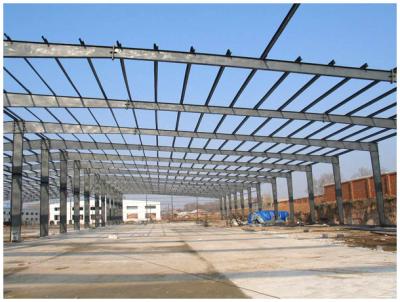 Cina Large Span Prefabricated/Prefab H Beam Design Building Metal Q355/Q235 Factory Warehouse Workshop Steel Structure in vendita