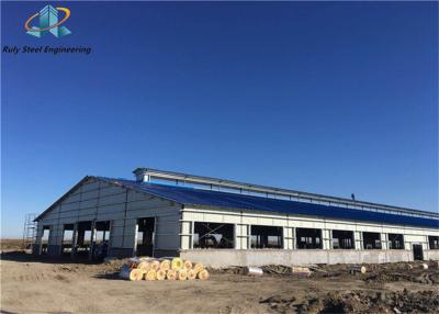 Cina Prefabricated Steel Structure Warehouse Multi Story Large Span Prefab Workshop Factory Manufacturer Fabrication in vendita
