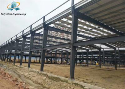 Cina Prefabricated Steel Structure Building fabrication Warehouse Multi-story Workshop Large Span Construction Materials in vendita