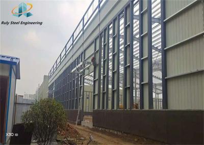 Cina Prefabricated Steel Structure Building fabrication Warehouse Multi-story Workshop Large Span Construction Materials in vendita