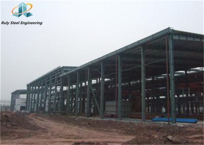 Cina Large Span H Section Columns Multi Story Industrial Steel Structure Building Warehouse Workshop Construction Materials in vendita