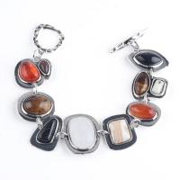 Quality Alloy Gemstone Bracelet Armband With Wear Resistant Finish for sale