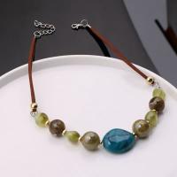 Quality Customizable Natural Gemstone Necklace Polished Surface Smooth Hand Feeling for sale