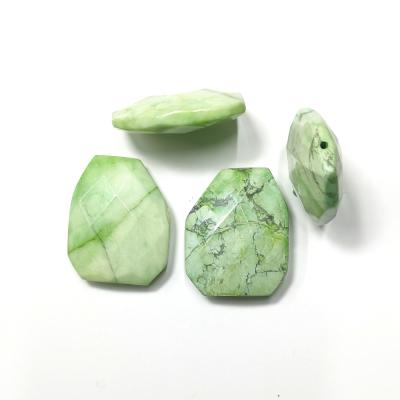 China Polished Clothing Gemstones Garment Natural Stone Pendants Customizable for sale