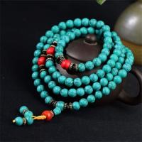 Quality Natural Turquoise Gemstone Bracelet Armband with Islamic Prayer Beads and for sale