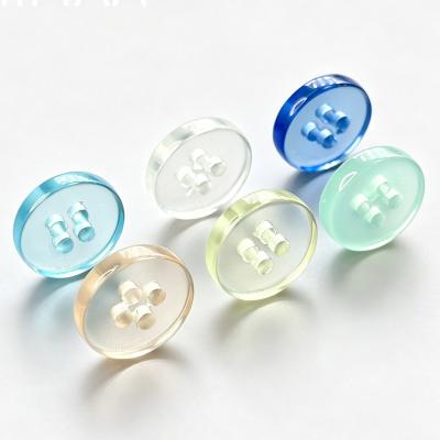 China High-strength glass buttons in 10mm-40mm sizes with transparent and colored liquid options for garments and fashion for sale