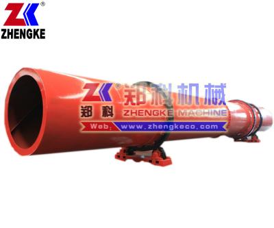 China High capacity up to 45tph peat rotary dryer for sale