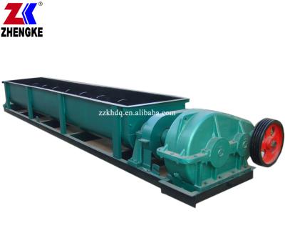 China Zhengke brand coal charcoal powder double shaft mixer for sale