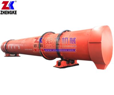 China High capacity up to 45tph fly ash rotary dryer for sale